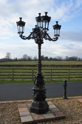 Multi & Dual-Headed Lamp Posts | Black Country Metalworks
