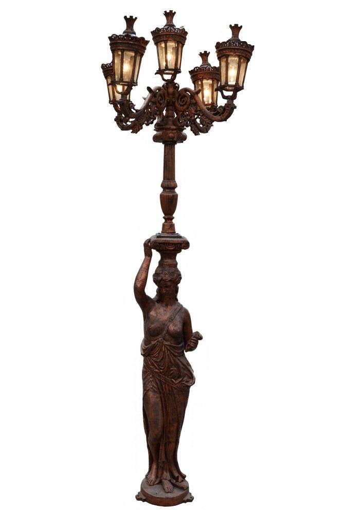 Multi & Double Headed Large Lamp Posts | Black Country Metalworks