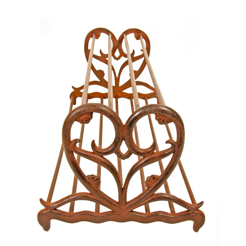 Rustic “Loredana” Heart Shoe Stand | Black Country Metalworks
