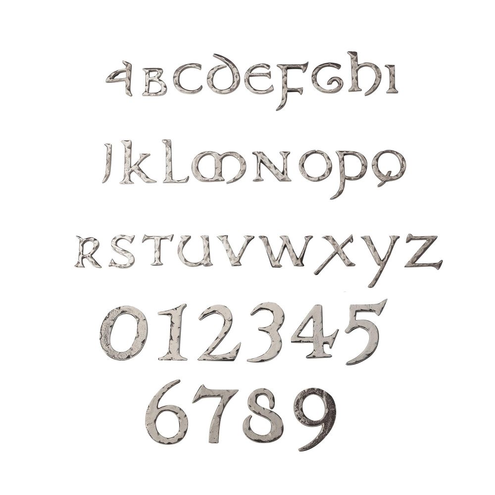 House Name - Black Traditional Signs (16" wide) | Black Country Metalworks