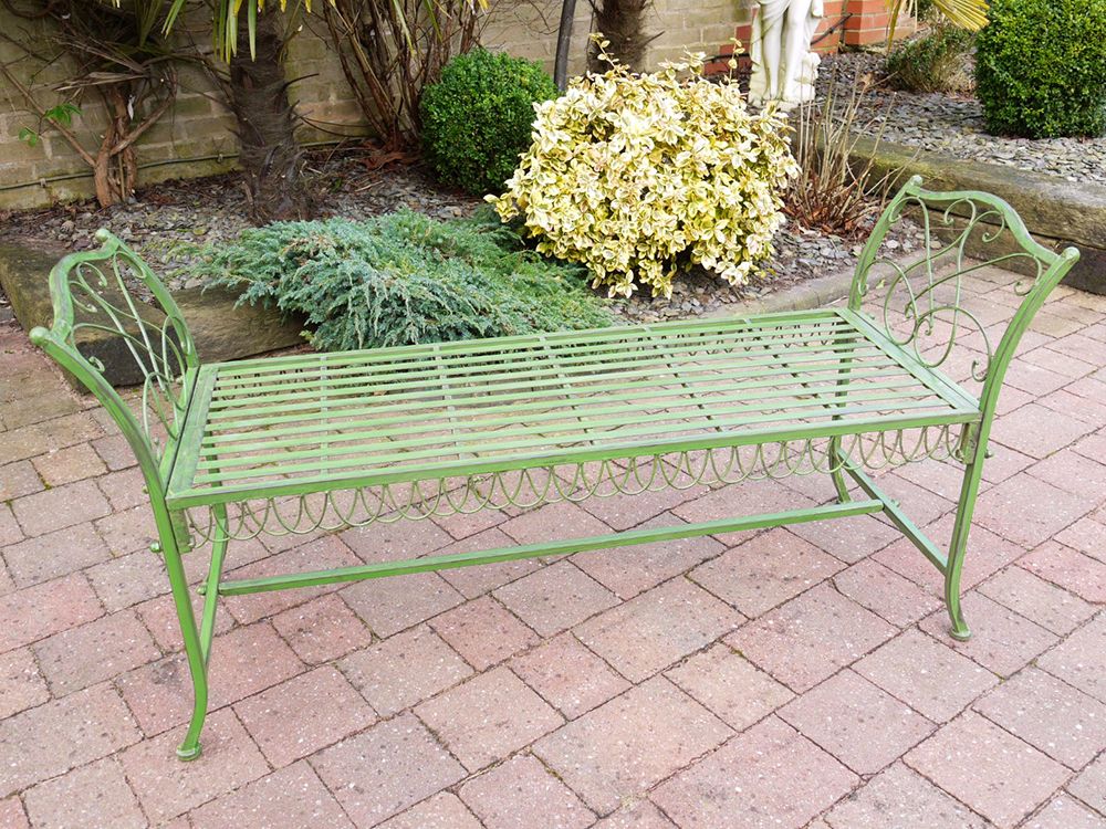 Iron Garden Benches | Beautifully Made in Metal | Black Country Metalworks