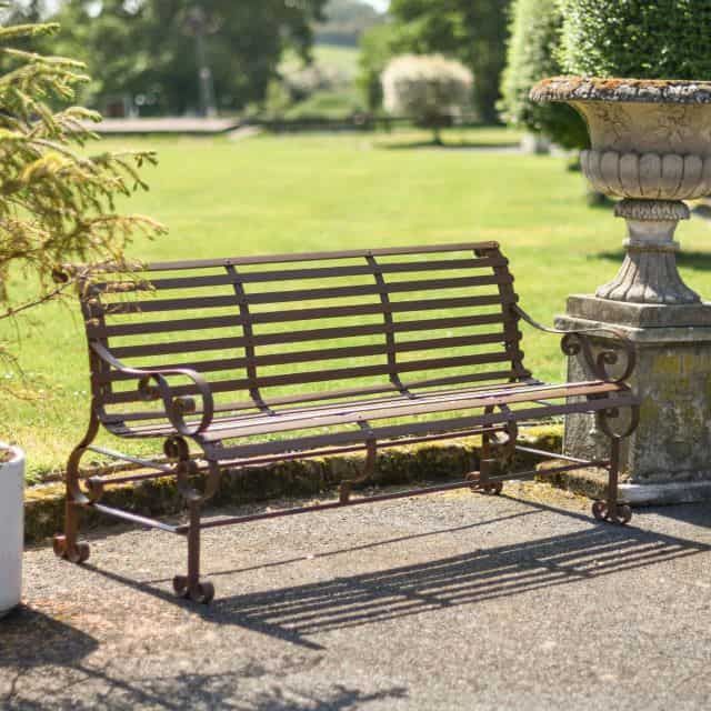 Iron Garden Benches | Beautifully Made in Metal | Black Country Metalworks
