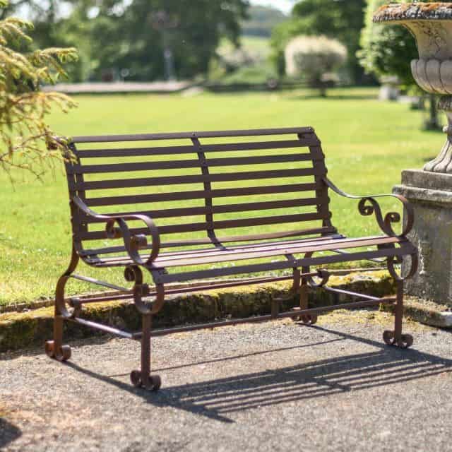 Iron Garden Benches | Beautifully Made in Metal | Black Country Metalworks