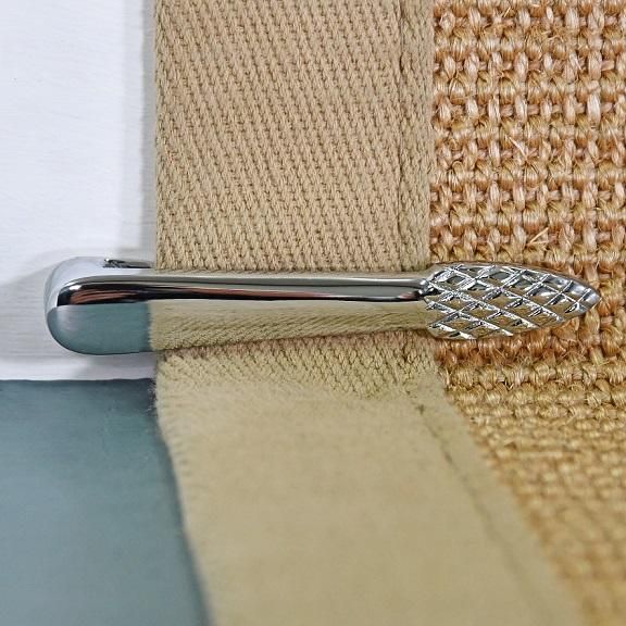 Trafalgar Traditional Stair Clip - Pair | Black Country Metalworks