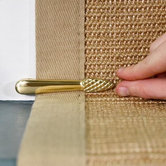 Trafalgar Traditional Stair Clip - Pair | Black Country Metalworks