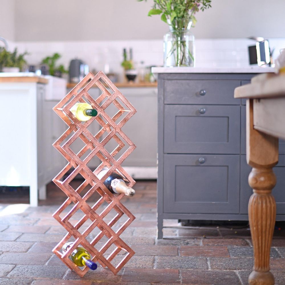 Floor Standing Wine Racks | Black Country Metalworks
