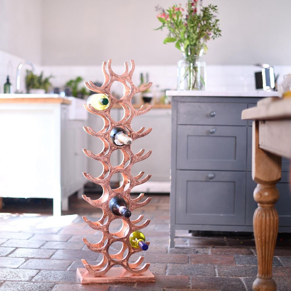Floor Standing Wine Racks | Black Country Metalworks
