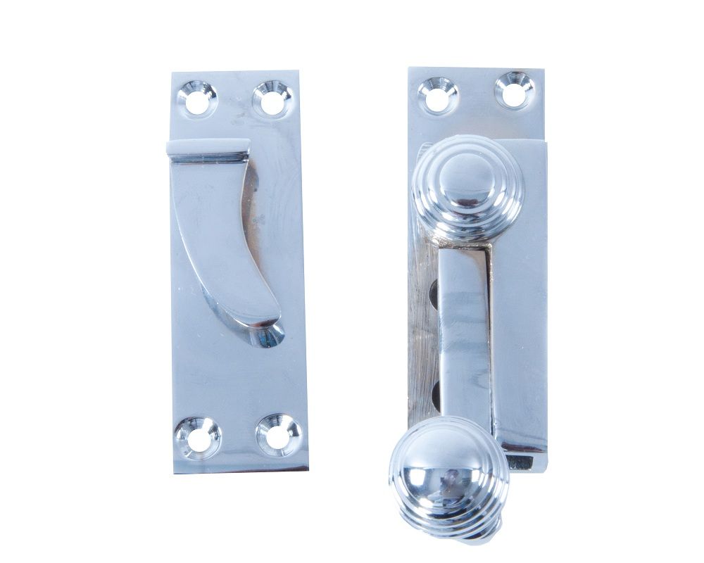 Beehive Brass Quadrant Arm Sash Fastner Deluxe | Black Country Metalworks
