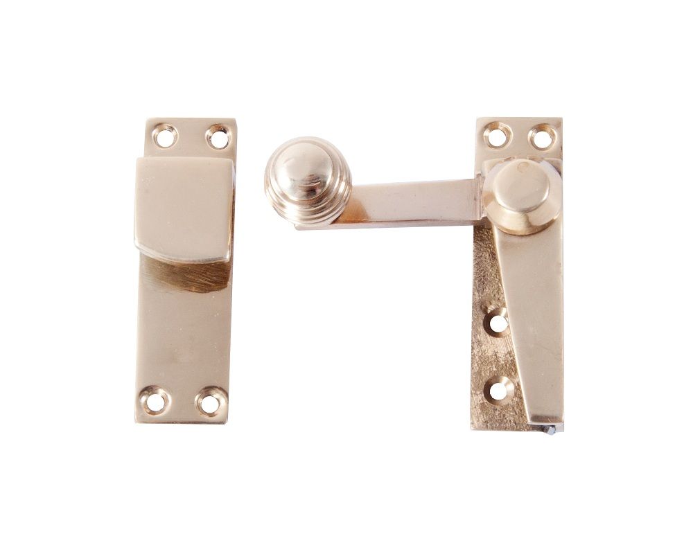 Beehive Brass Quadrant Arm Sash Fastner Deluxe | Black Country Metalworks