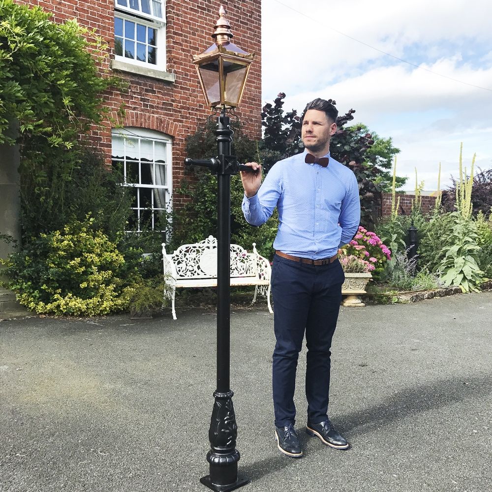 Copper Harrogate Lamp Post 2.25m | Black Country Metalworks