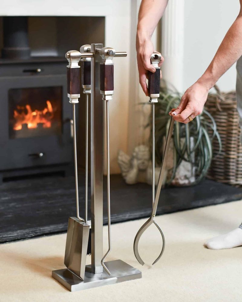 “Thornton Croft” Stainless Steel Companion Set 77cm | Black Country ...
