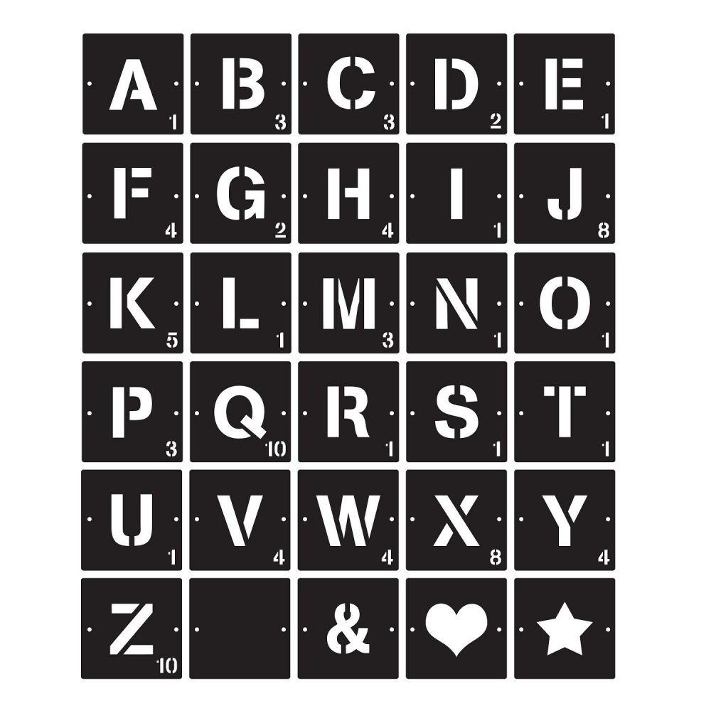 Individual Scrabble Squares Letters & Symbols- Black | Black Country ...