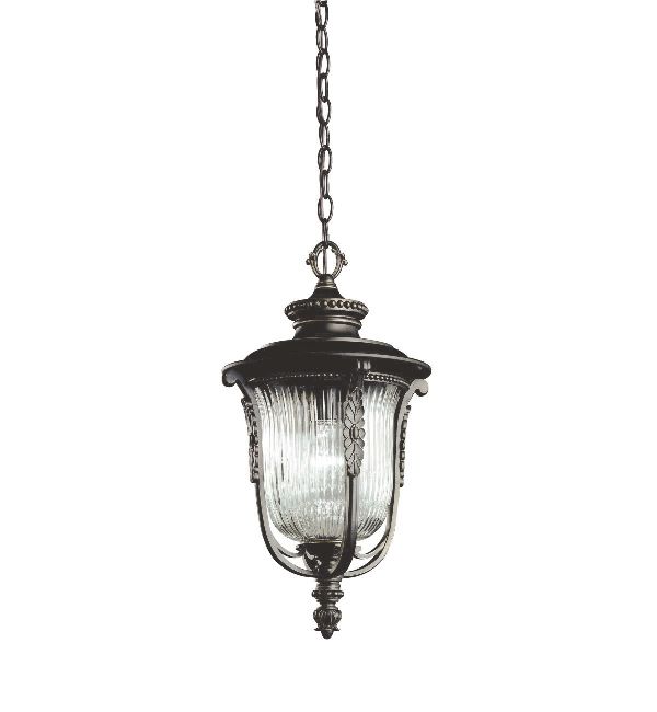 "Christleton" Scrolled Hanging Chain Lantern | Black Country Metalworks