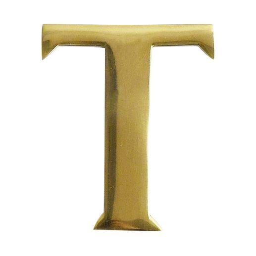 3" Letters Solid Brass Self Adhesive | Black Country Metalworks