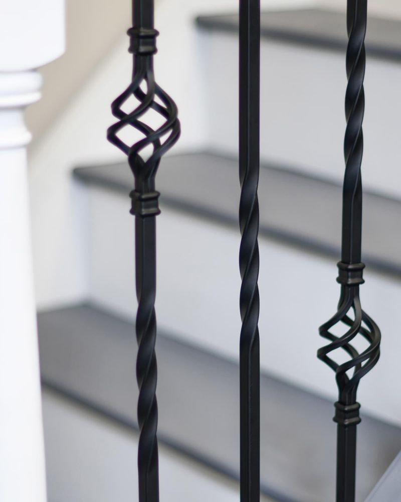 Set of 2 Matte Black 