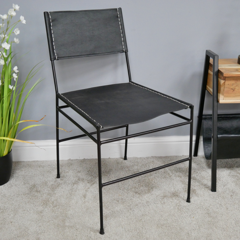 Leather & Vintage Chairs & Pommel Stools | Black Country Metalworks