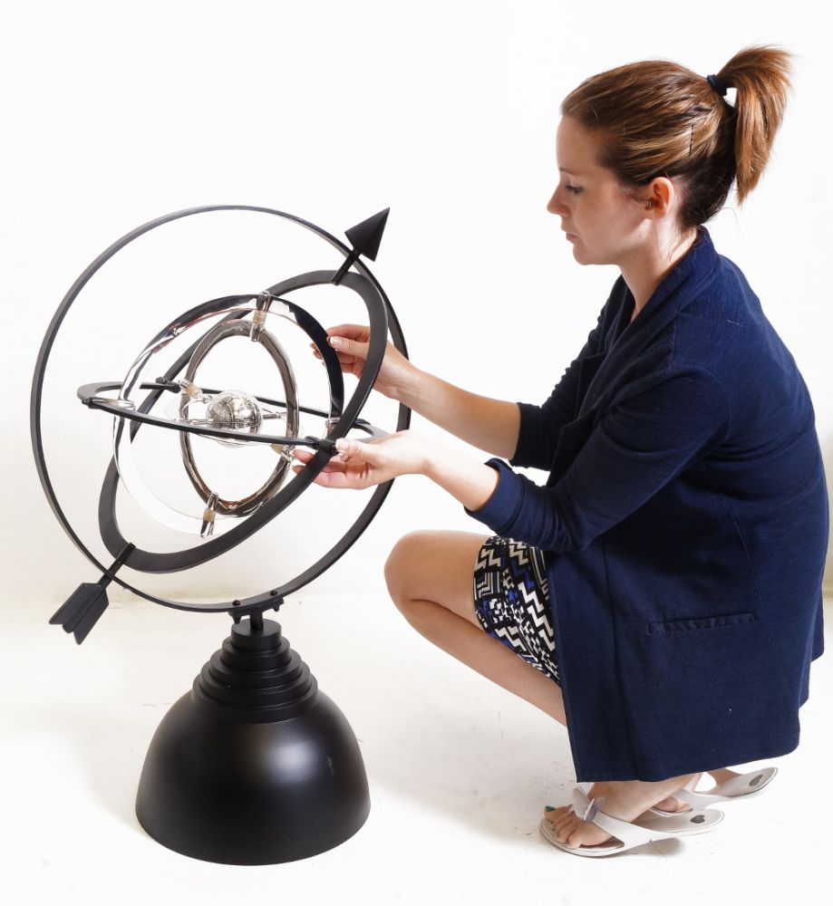 Free Standing Armillary | Black Country Metalworks