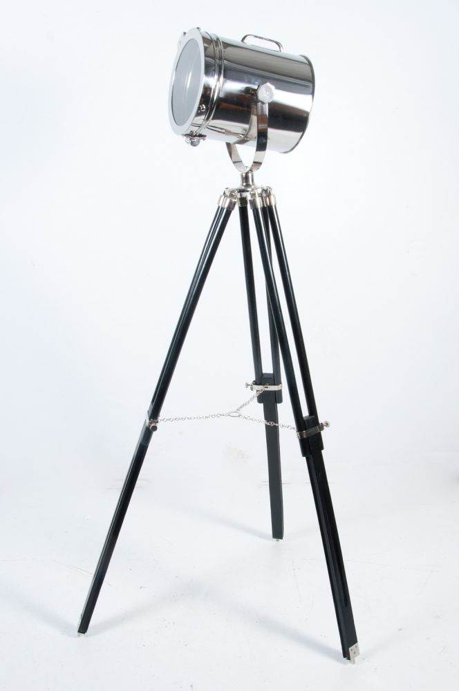 "Meddlemead" Aluminium Free Standing Spotlight | Black Country Metalworks