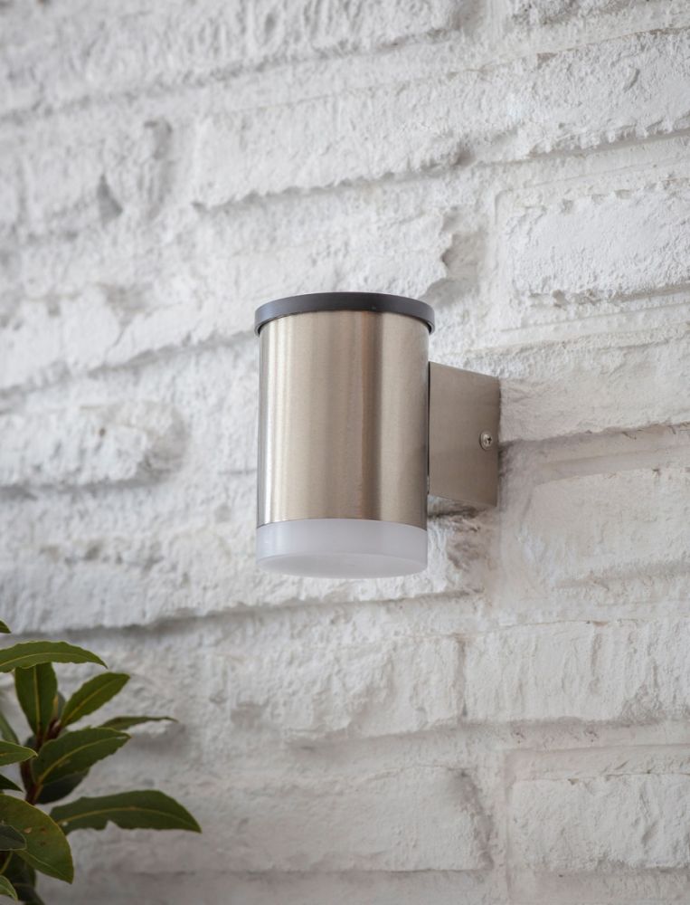 Contemporary Stainless Steel LED Solar Light | Black Country Metalworks