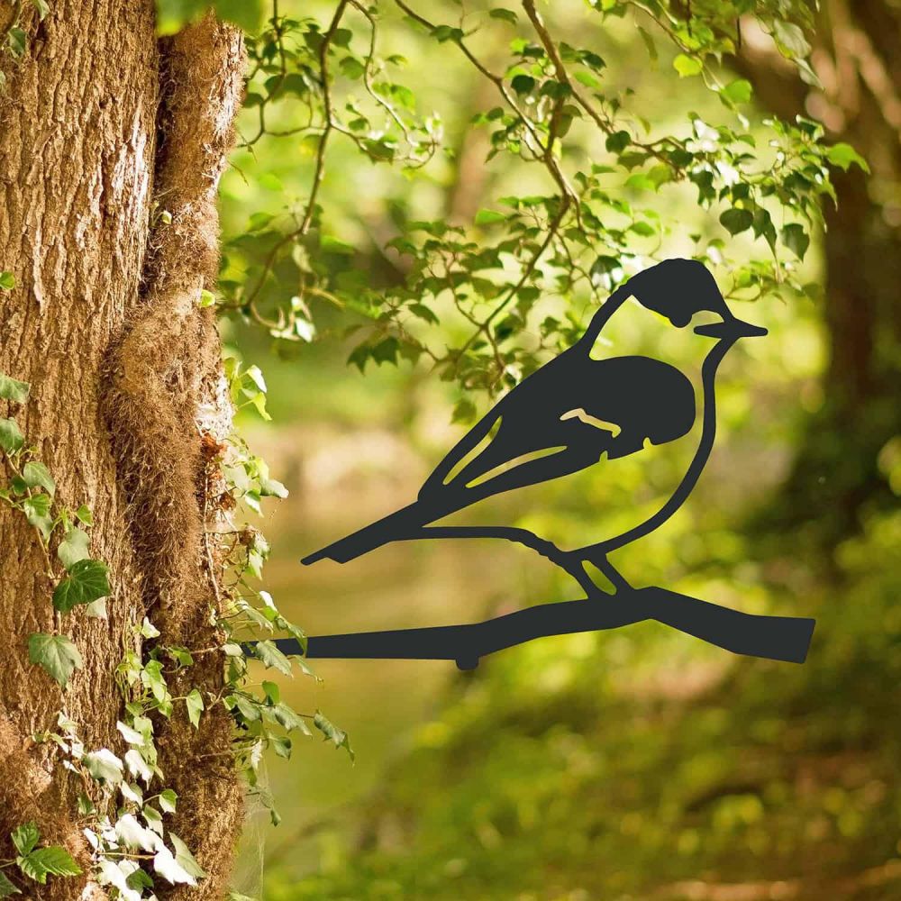 Steel Blackcap Tree Spike - Black | Black Country Metalworks