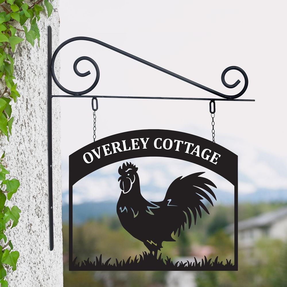 Hanging House Signs | Black Country Metalworks