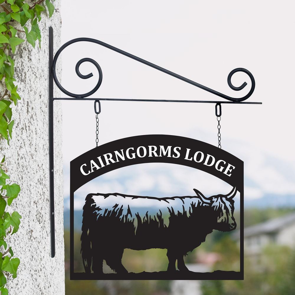 Hanging House Signs | Black Country Metalworks