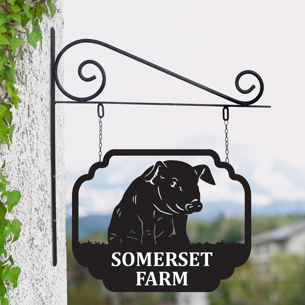 Hanging House Signs | Black Country Metalworks