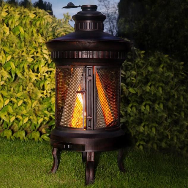 Fire Pits & Braziers | Outdoor Fireplaces | Outdoor Living | Black ...