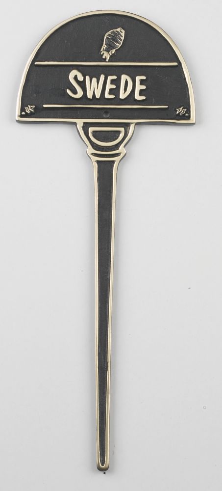 Vegetable Label - Swede | Black Country Metalworks