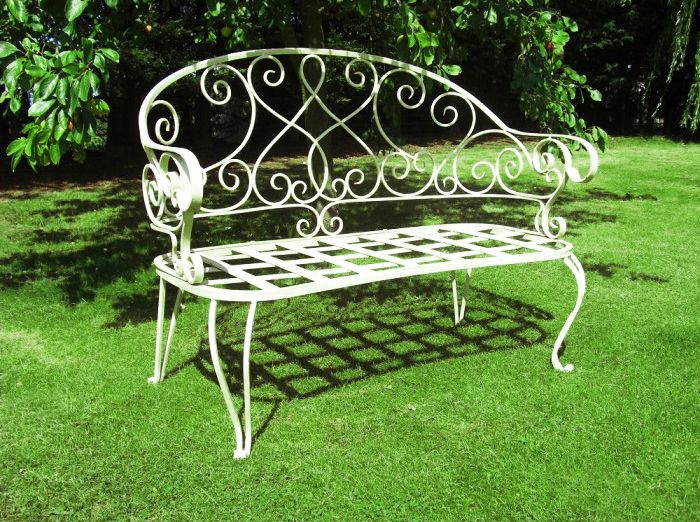 Iron Garden Benches | Beautifully Made in Metal | Black Country Metalworks