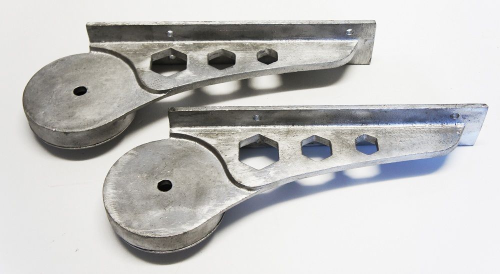 Adjustable Aluminium Tie Bar Bracket Sunflower | Black Country Metalworks