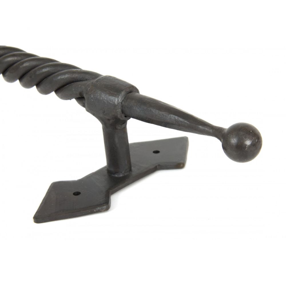 "Mendola" Iron Rope Pull Handle | Black Country Metalworks