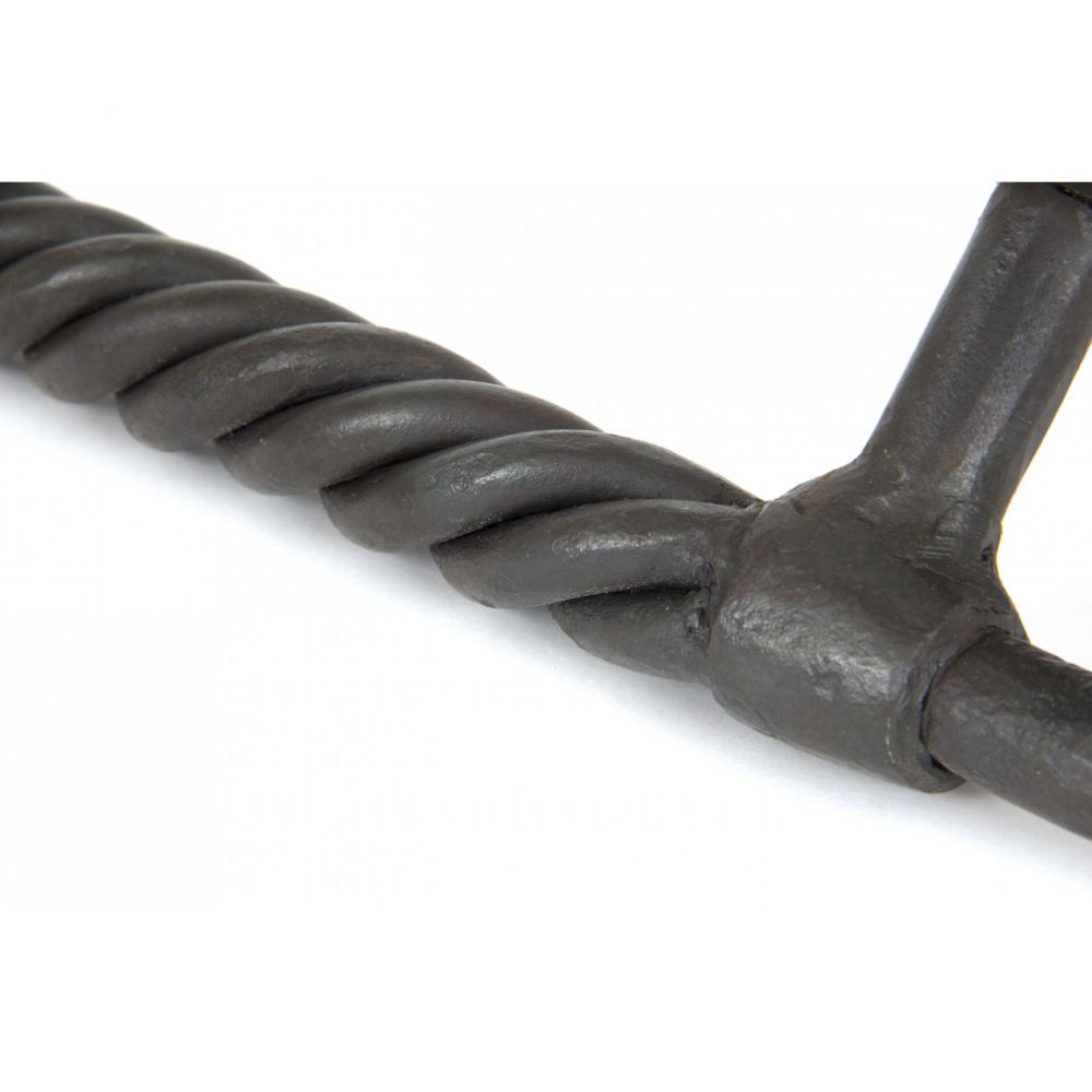 "Mendola" Iron Rope Pull Handle | Black Country Metalworks