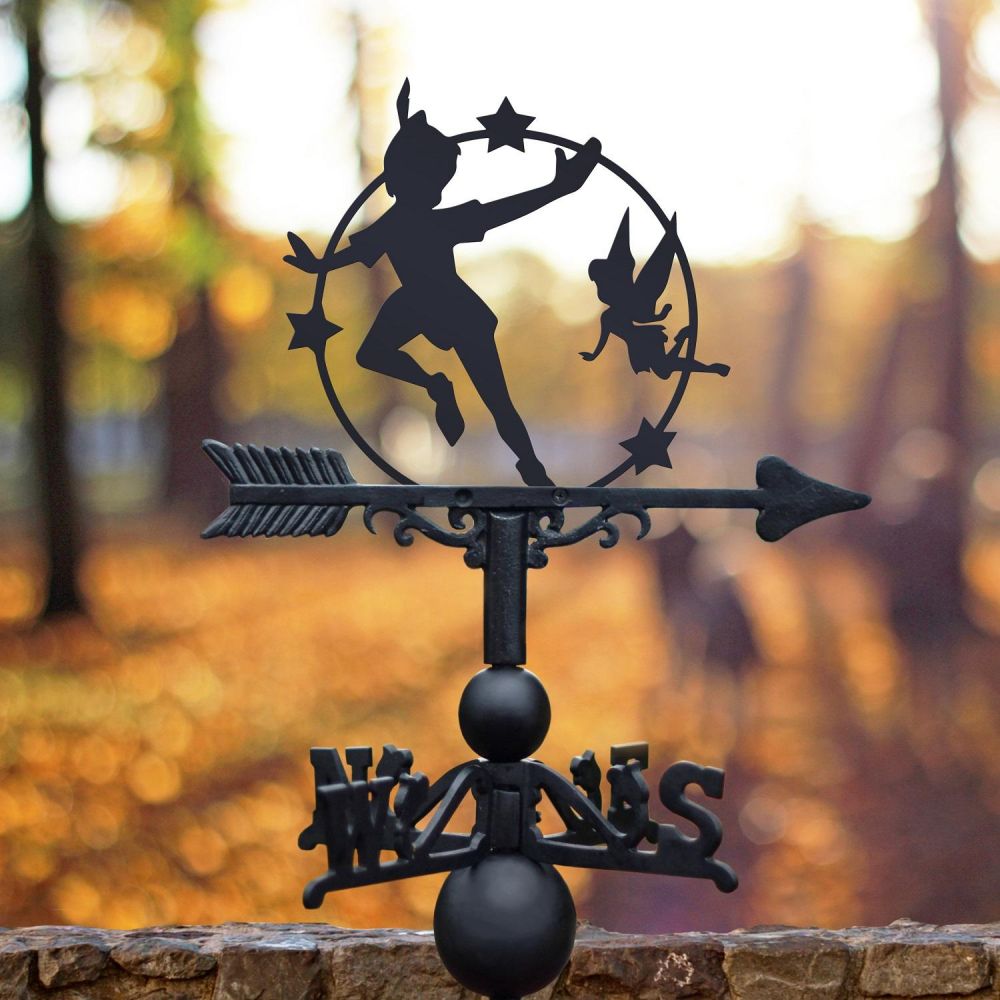 Flying Boy and Fairy Weathervane | Black Country Metalworks