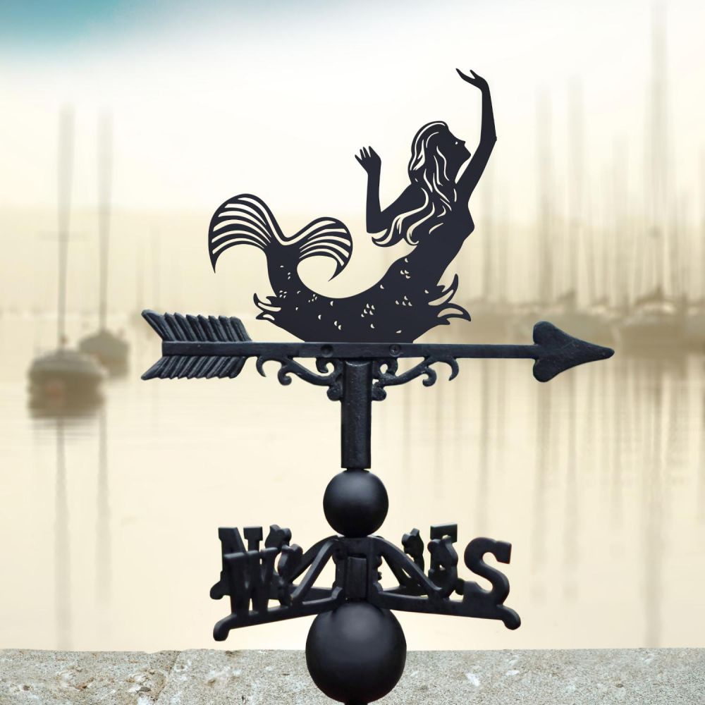 Weathervane Mermaid | Black Country Metalworks