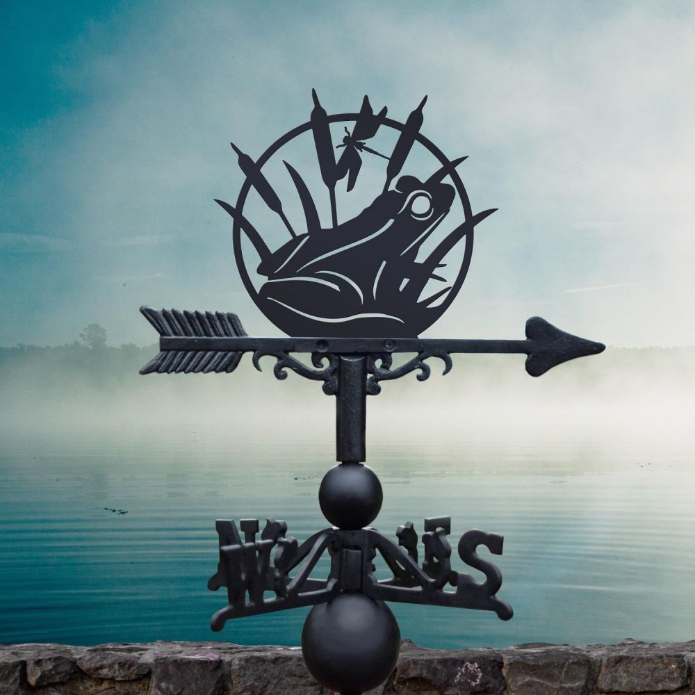 Weathervane Frog | Black Country Metalworks