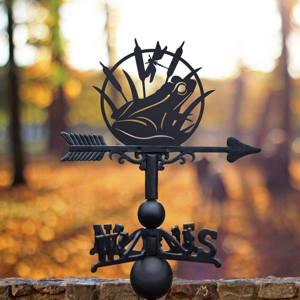 Weathervane Frog | Black Country Metalworks