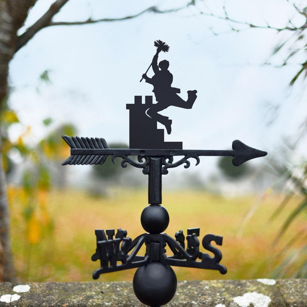Weathervane Chimney Sweep | Black Country Metalworks