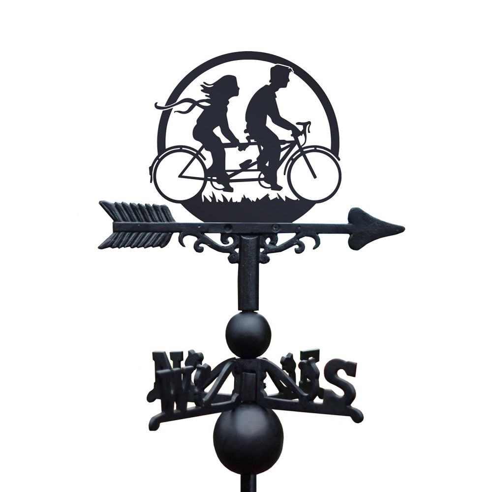 Tandem Bike Weathervane | Black Country Metalworks