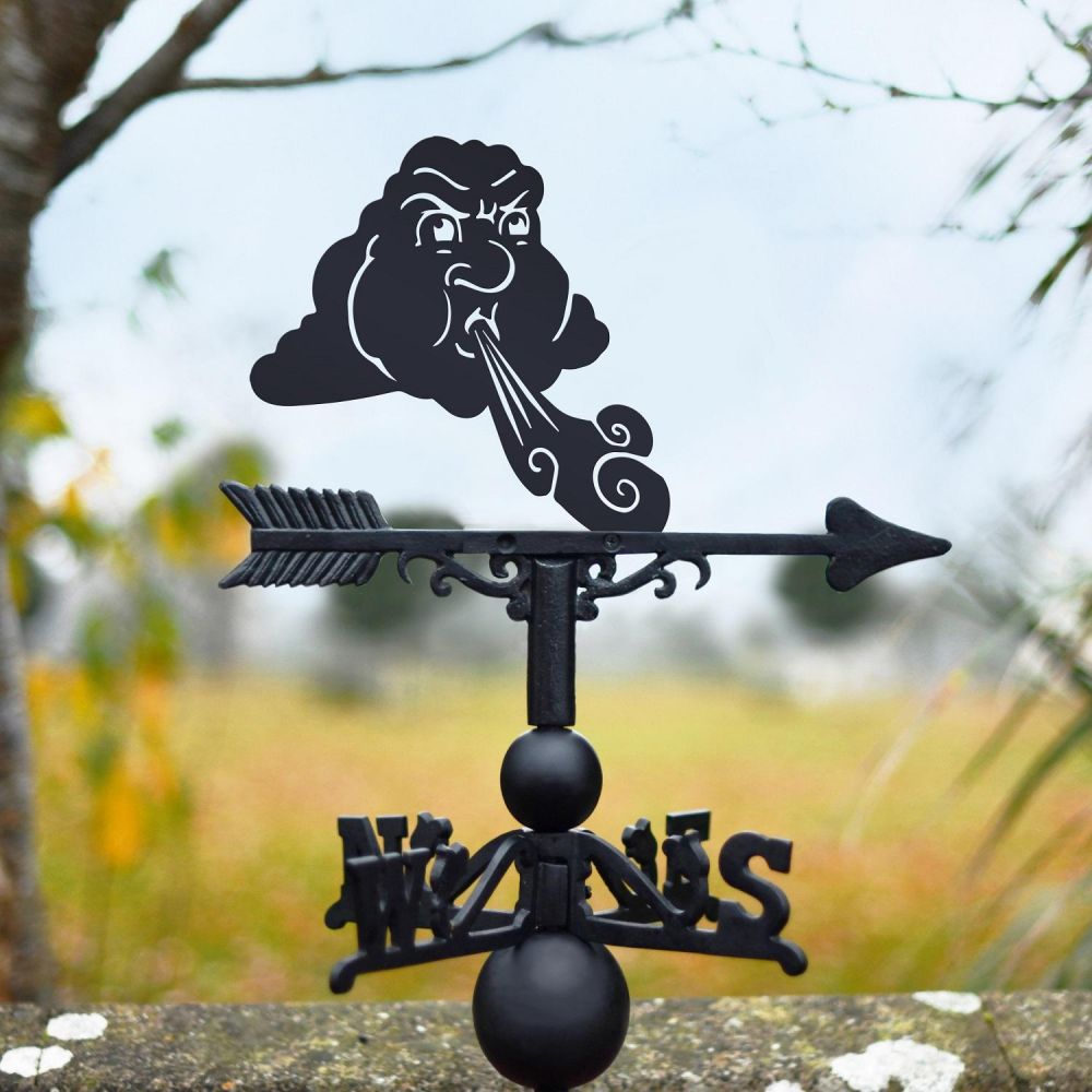 Old Man Winter Weathervane | Black Country Metalworks