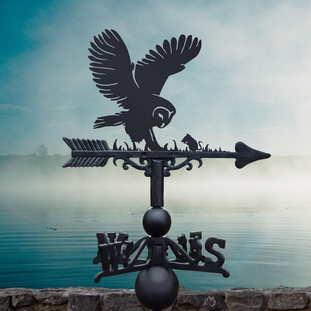Barn Owl Weathervane | Black Country Metalworks
