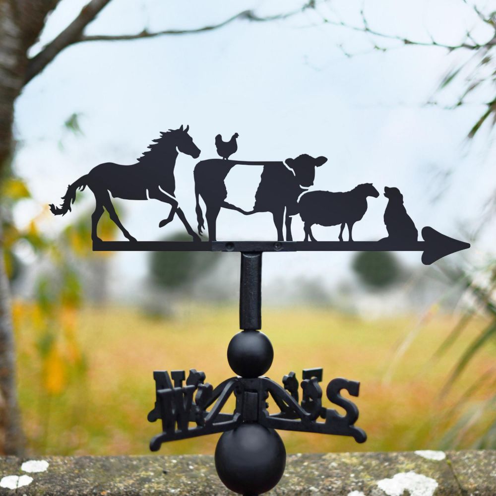 Farm Animal Weathervane | Black Country Metalworks