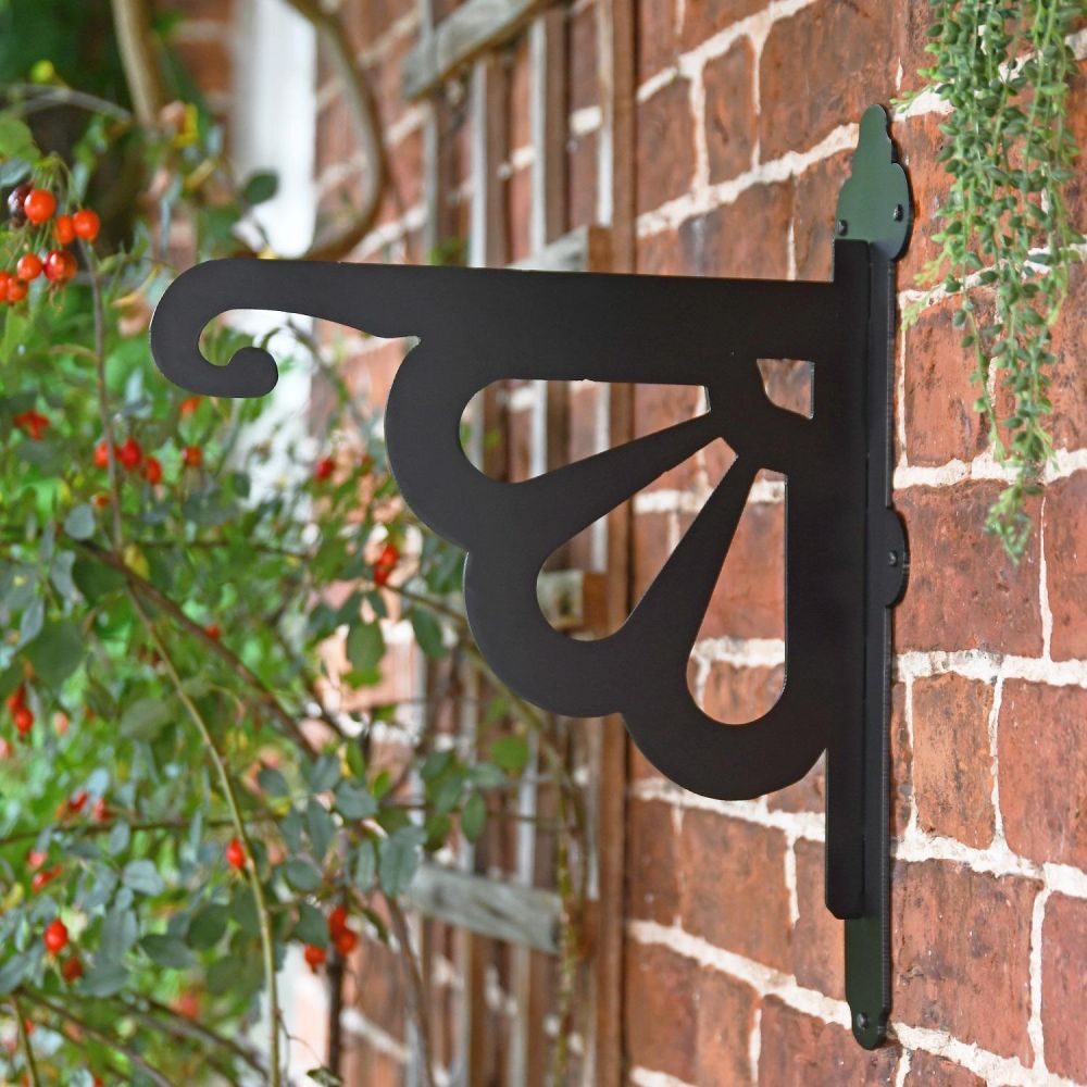 Heavy Duty Hanging Basket Brackets | Robust, Thick Steel, Heavy Duty ...