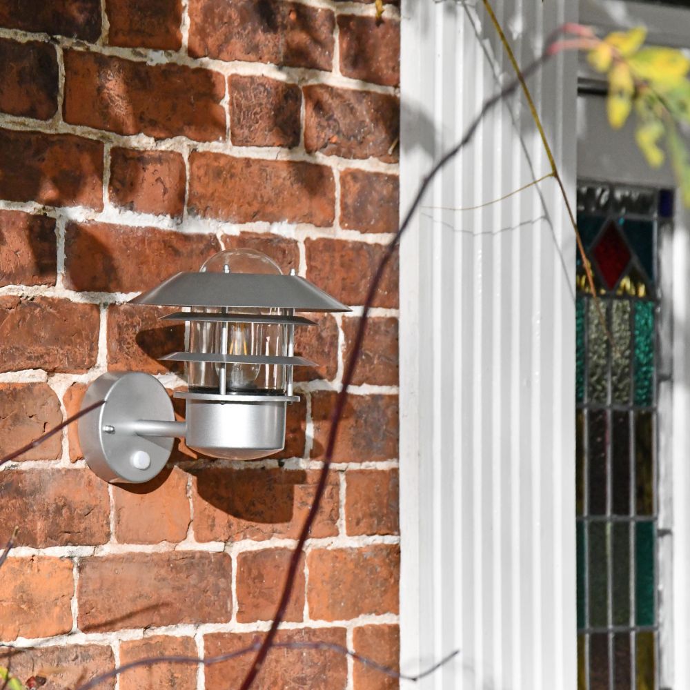 "Skyline" Contemporary Wall Light with PIR Sensor | Black Country ...