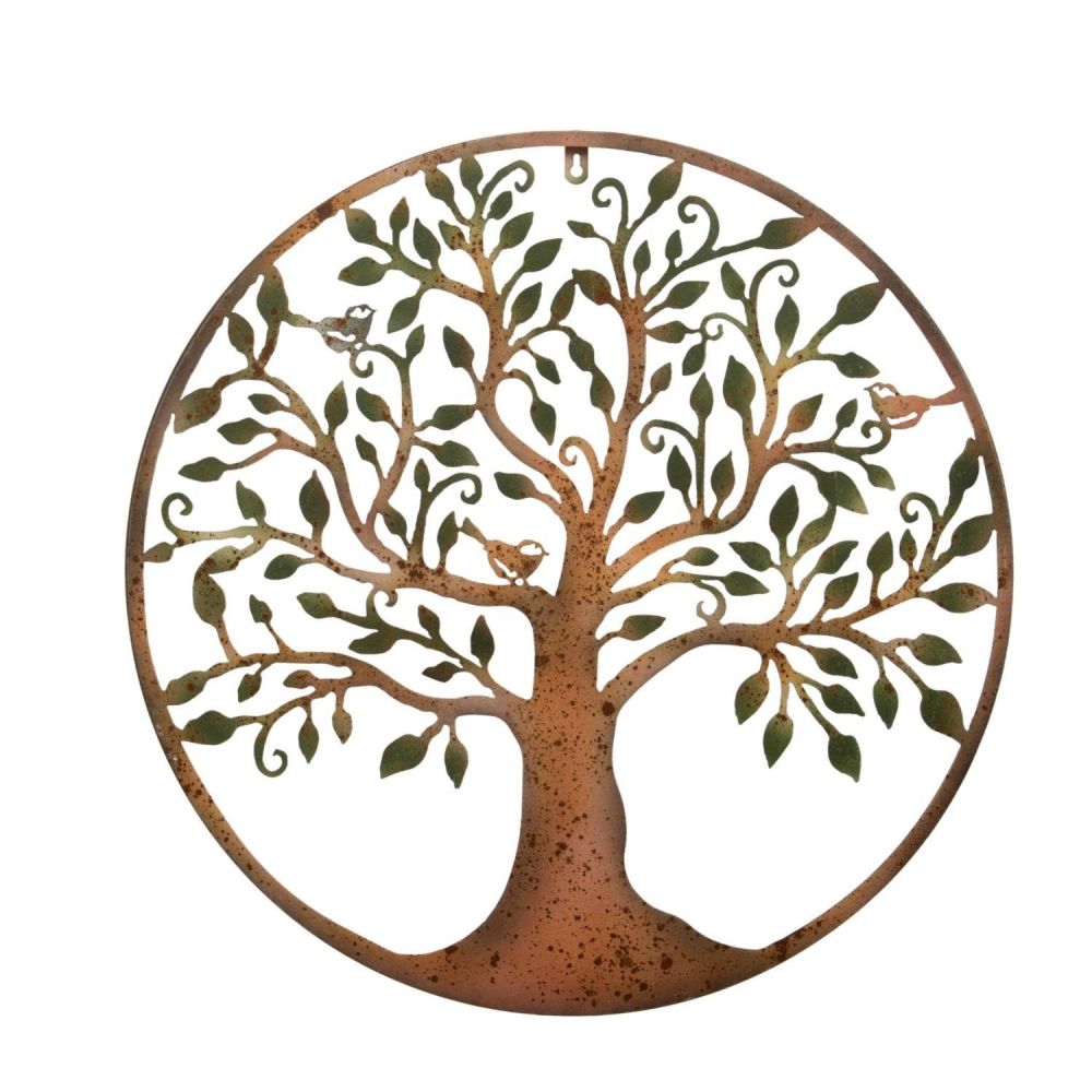 Green & Rustic "Tree" Wall Art | Black Country Metalworks