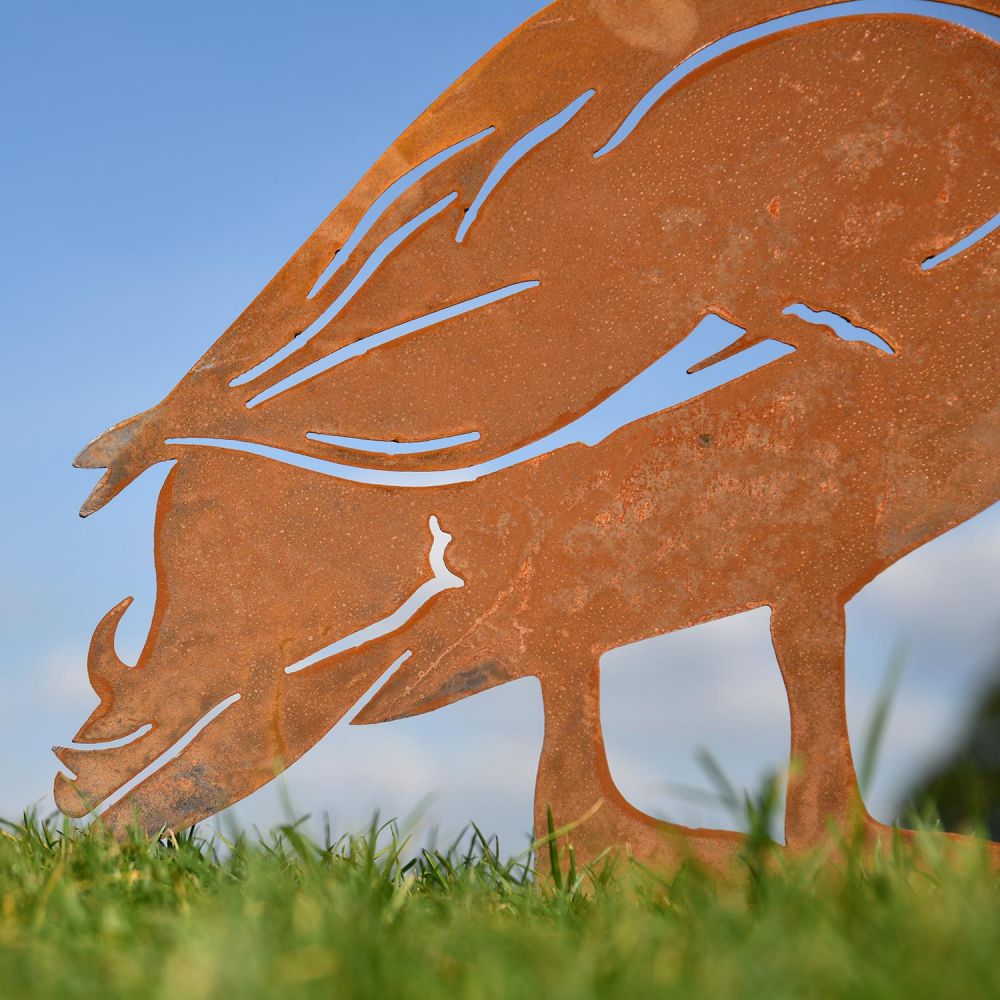 Rustic Mallard Drake Silhouette | Black Country Metalworks