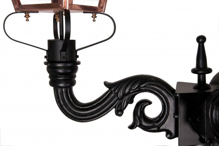 Deluxe Triple Headed Lamp Post Set | Black Country Metalworks