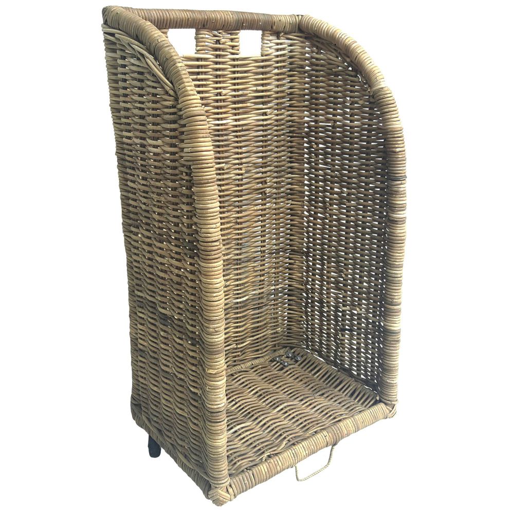 Log Baskets | High-Quality Rattan & Wicker Log Baskets | Black Country ...