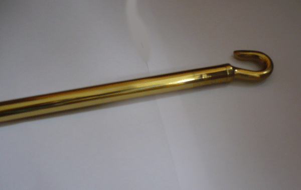 Solid Brass or Chromed Brass Conservatory Window Winder Poles | Black ...