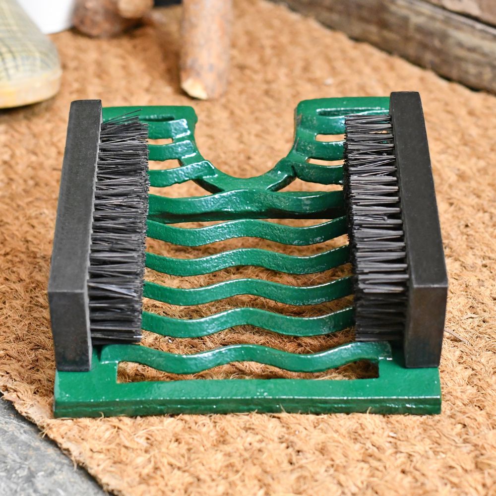 Green Three in One Black Boot Jack Boot Brush and Scraper | Black ...